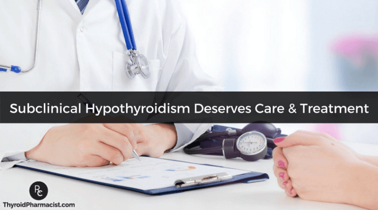Subclinical Hypothyroidism Deserves Care - Dr. Izabella Wentz